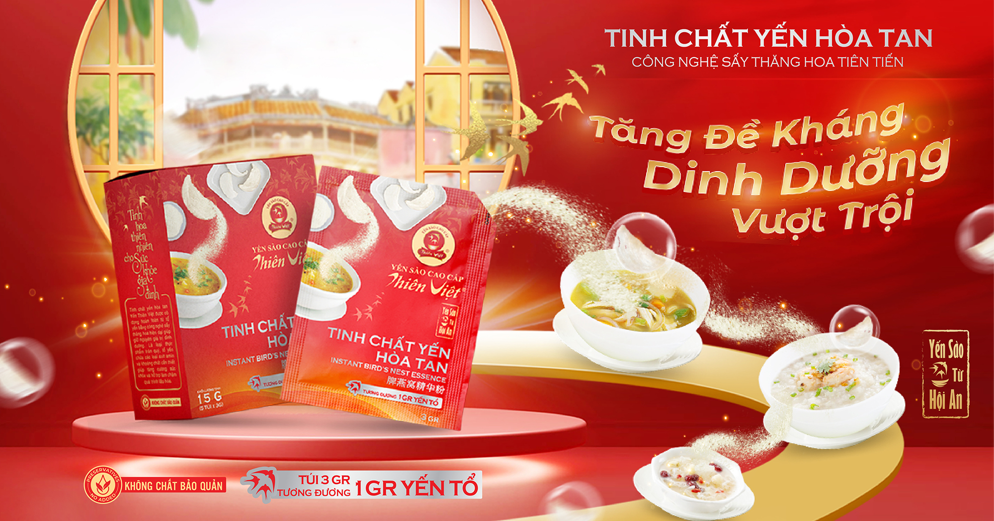 TINH CHẤT YẾN HÒA TAN YẾN THIÊN VIỆT - SẢN PHẨM ĐỘT PHÁ DINH DƯỠNG CÙNG ...